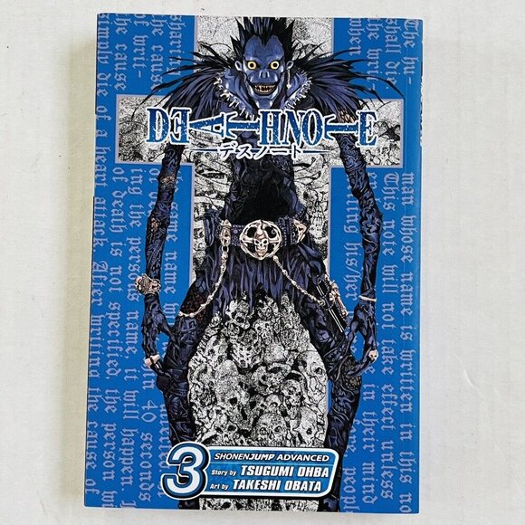 Manga | Office | Death Note Volume 3 Tsugumi Ohba Manga English Shonen Jump Advanced 203 | Poshmark